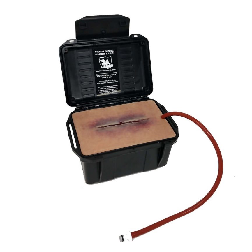 Wound in a box- haavanpakkaussimulaattorit – Sharkmedical